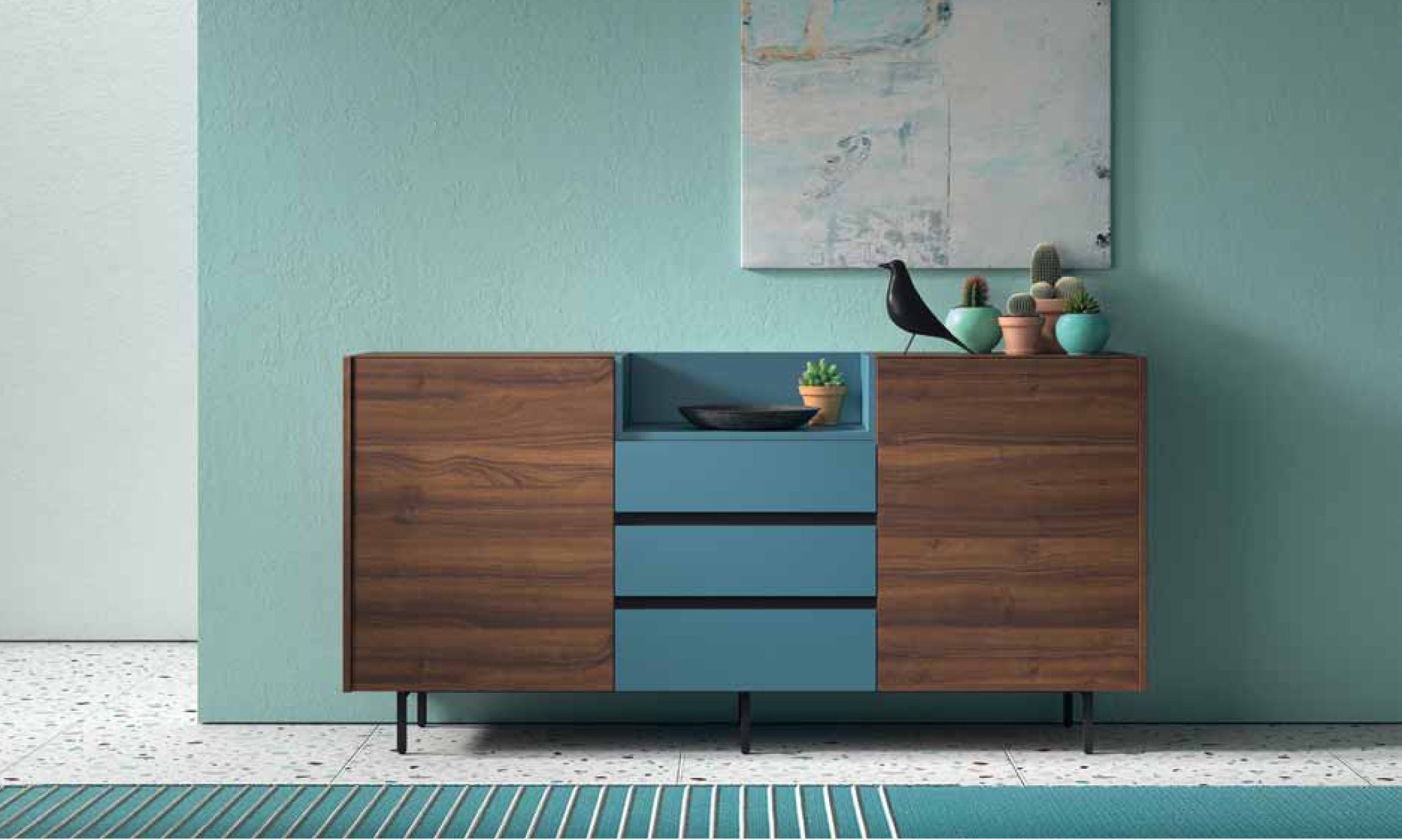 ¿Cómo combinar el color de las paredes con los muebles? | Kibuc